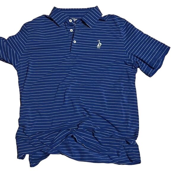 Fennec | Shirts | Fennec Polo Blueand Whitestripe With 24 Onlapel ...